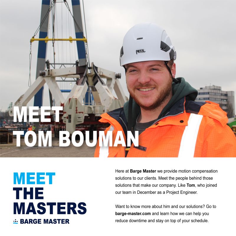 Barge Master on LinkedIn: #motioncompensation #offshorewind # ... Barge Master on LinkedIn: #motioncompensation #offshorewind # ...