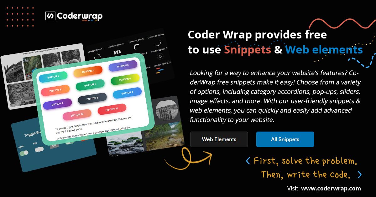 Coder Wrap on LinkedIn: #coderwrap #html5 #htmlcss #snippets #accordion ... Coder Wrap on LinkedIn: #coderwrap #html5 #htmlcss #snippets #accordion ...