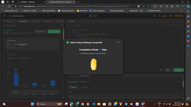 Sunita Panwar on LinkedIn: 🤗 Day 6th coding Challenge in Leet code ... Sunita Panwar on LinkedIn: 🤗 Day 6th coding Challenge in Leet code ...