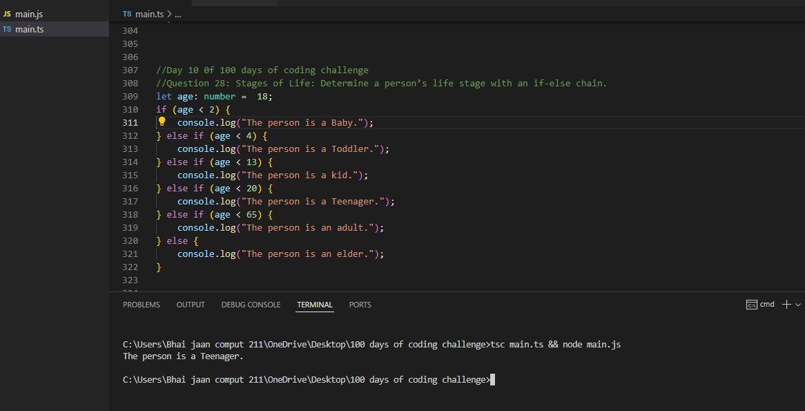 Mahnoor Shahid on LinkedIn: #100daysofcodingchallenge #typescript Mahnoor Shahid on LinkedIn: #100daysofcodingchallenge #typescript