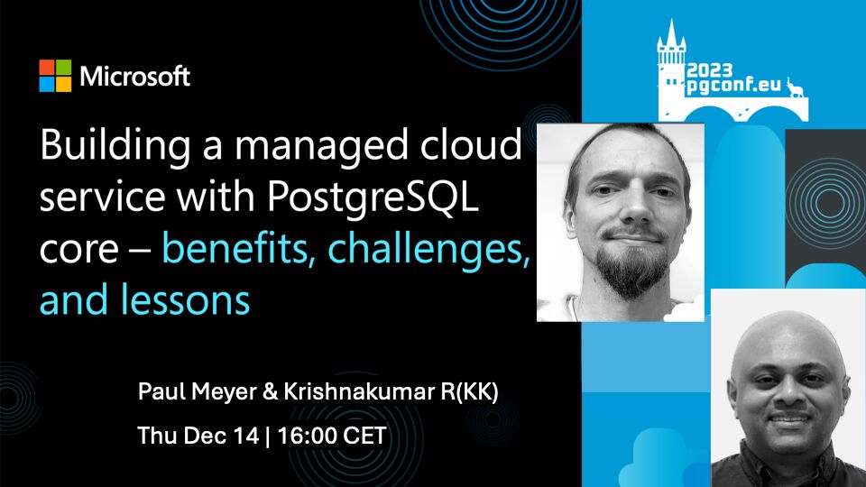 Paul Meyer on LinkedIn: #pgconfeu #postgresql #postgresql Paul Meyer on LinkedIn: #pgconfeu #postgresql #postgresql