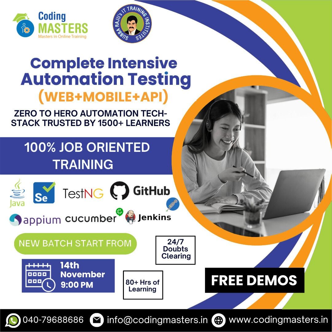 Coding Masters on LinkedIn: #automation #selenium #python #online # ... Coding Masters on LinkedIn: #automation #selenium #python #online # ...