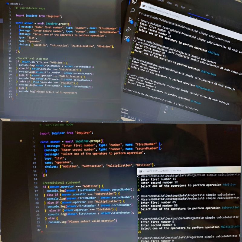 Safa Anas on LinkedIn: #typescript #codingjourney #beginnerprojects # ... Safa Anas on LinkedIn: #typescript #codingjourney #beginnerprojects # ...