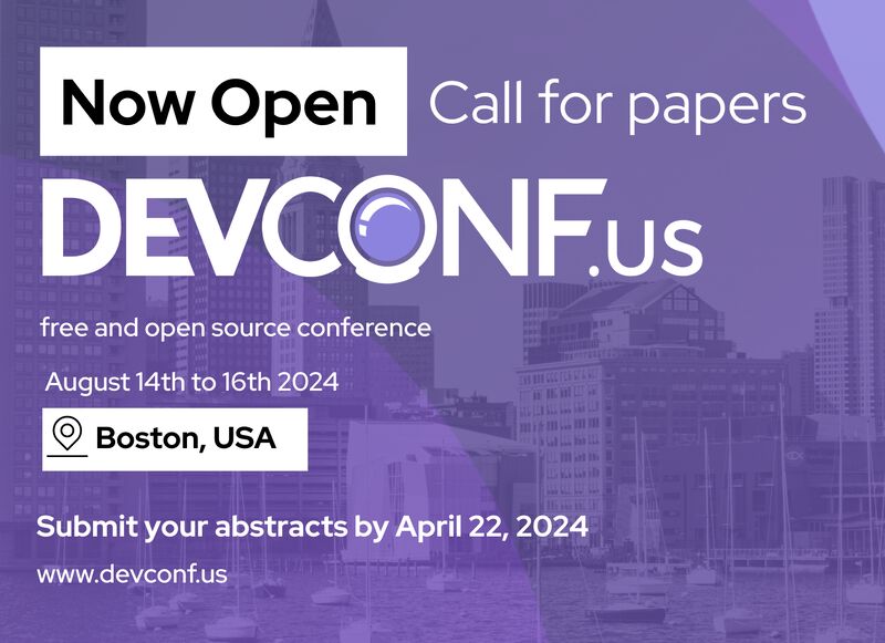 DevConf.US on LinkedIn: Submit to speak at DevConf US 2024, August 14 ... DevConf.US on LinkedIn: Submit to speak at DevConf US 2024, August 14 ...