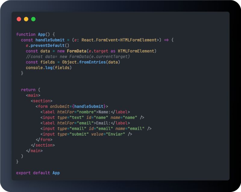 Maximiliano Emanuel Calderón Buono on LinkedIn: #formdata #typescript # ... Maximiliano Emanuel Calderón Buono on LinkedIn: #formdata #typescript # ...