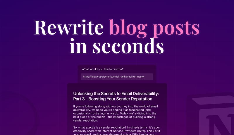Andrew P. on LinkedIn: Launch day 🥳 Introducing RewriteMe AI Andrew P. on LinkedIn: Launch day 🥳 Introducing RewriteMe AI