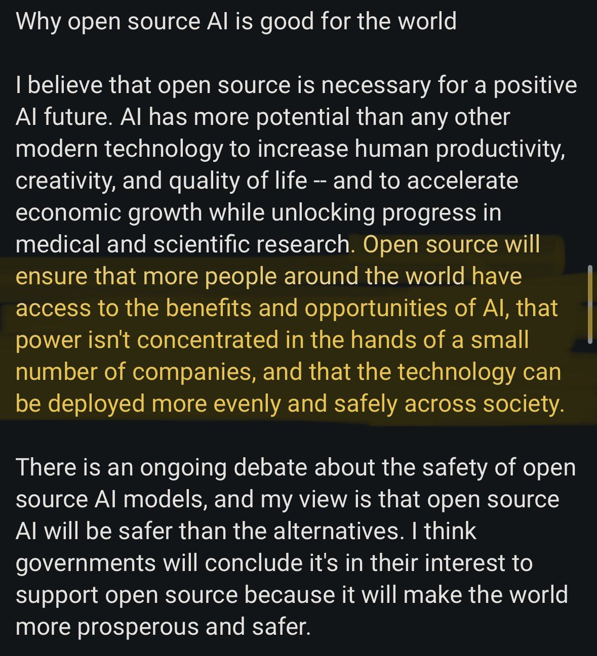 Andrew Berman on LinkedIn: Open source AI is back. Zuck is the GOAT ... Andrew Berman on LinkedIn: Open source AI is back. Zuck is the GOAT ...
