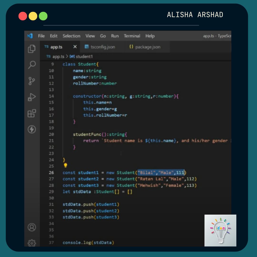 Alisha Arshad on LinkedIn: Classes in JavaScript and TypeScript? 🌟 ... Alisha Arshad on LinkedIn: Classes in JavaScript and TypeScript? 🌟 ...