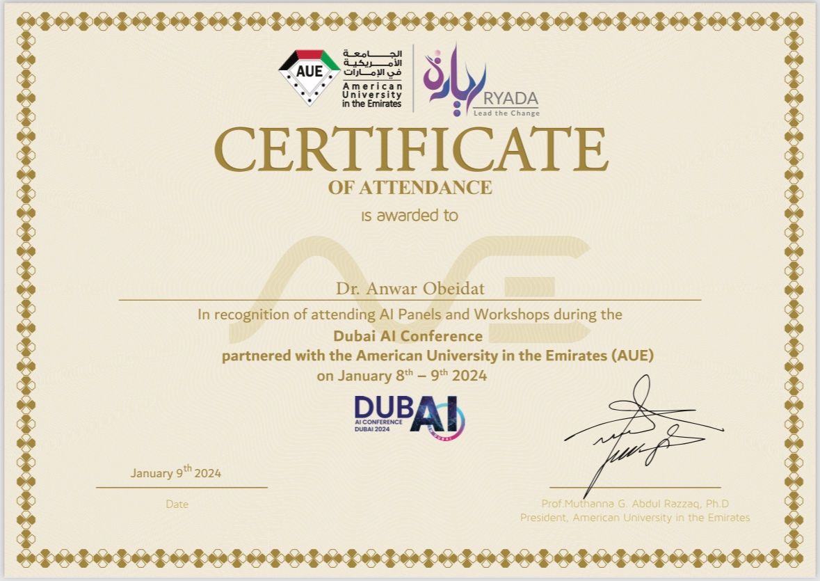 Dr. Anwar Obeidat on LinkedIn: #learning #learnai #ai #skills #aue | 30 ... Dr. Anwar Obeidat on LinkedIn: #learning #learnai #ai #skills #aue | 30 ...