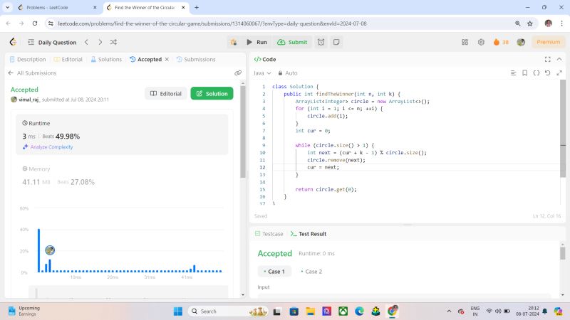Vimal Raj on LinkedIn: #problemsolving #100daysofcode #problemsolving # ... Vimal Raj on LinkedIn: #problemsolving #100daysofcode #problemsolving # ...