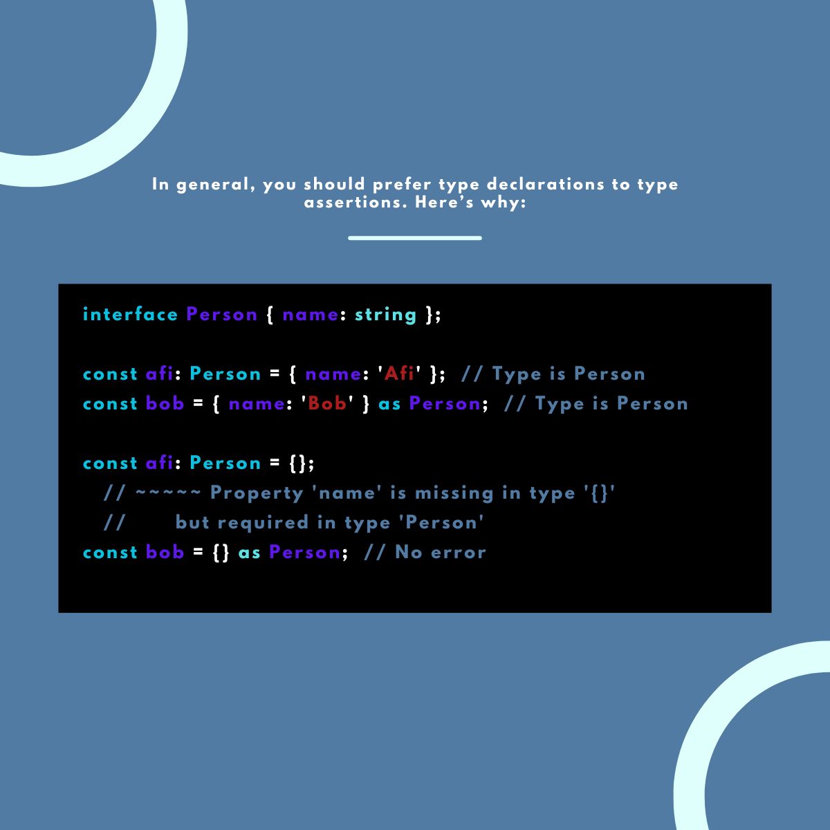 Charity Darko on LinkedIn: #typescript #coding #programming # ... Charity Darko on LinkedIn: #typescript #coding #programming # ...