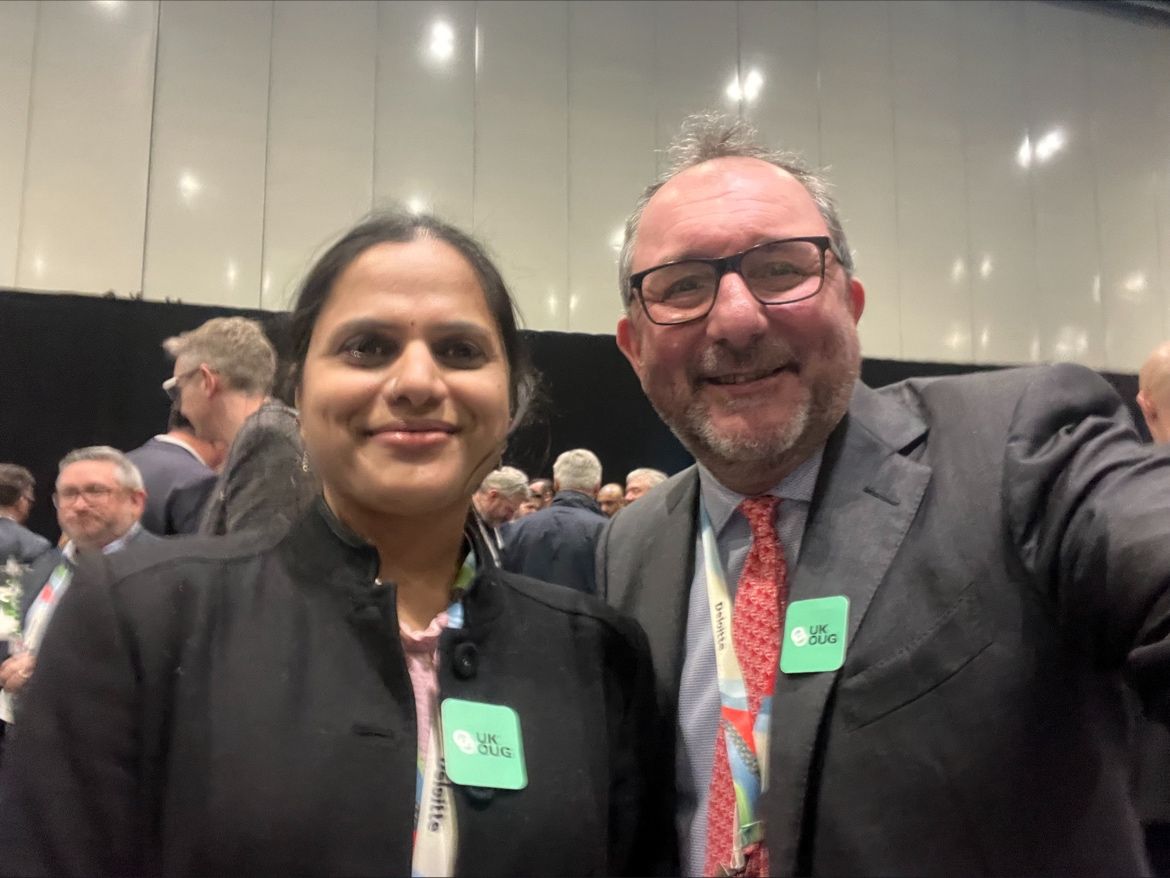 Sirisha Peri, MBA on LinkedIn: #ukoug #ukougtag Sirisha Peri, MBA on LinkedIn: #ukoug #ukougtag