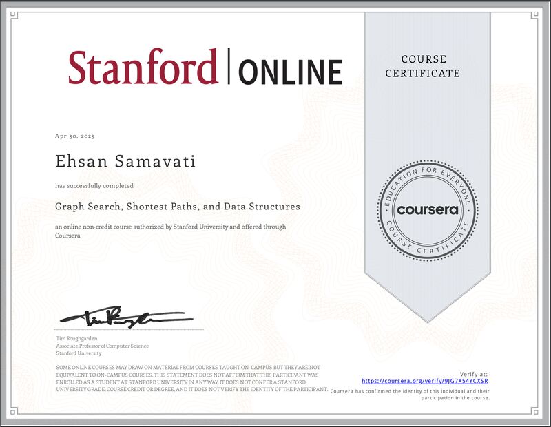 Ehsan Samavati on LinkedIn: I’m happy to share that I’ve obtained a new ... Ehsan Samavati on LinkedIn: I’m happy to share that I’ve obtained a new ...