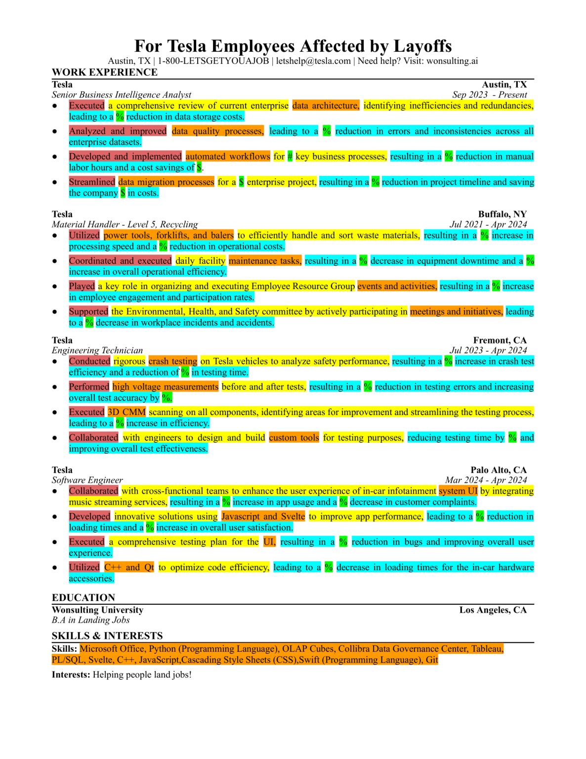 Serhii Olenich on LinkedIn: Interesting idea to make color-coded resume ... Serhii Olenich on LinkedIn: Interesting idea to make color-coded resume ...