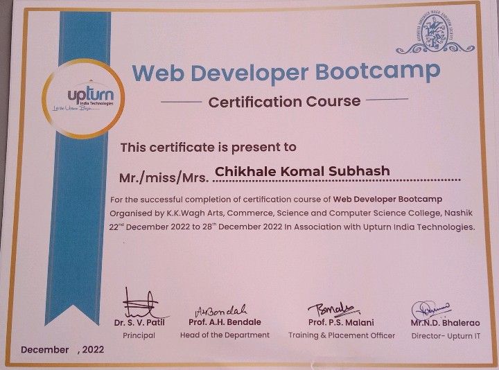 Komal Chikhale on LinkedIn: #webdevelopment Komal Chikhale on LinkedIn: #webdevelopment