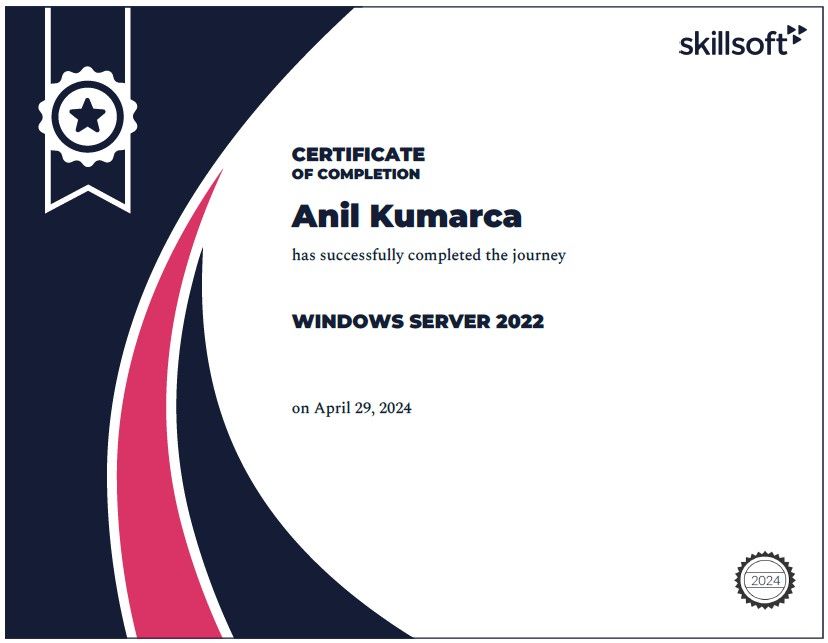 ANIL KUMAR AKASH on LinkedIn: #learning #serveradministrator #skillsoft ... ANIL KUMAR AKASH on LinkedIn: #learning #serveradministrator #skillsoft ...