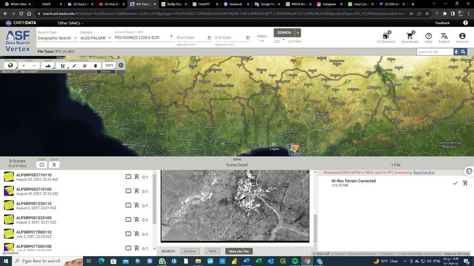 Kehinde Okebiorun on LinkedIn: Acquiring 12.5 Meter Digital Elevation ... Kehinde Okebiorun on LinkedIn: Acquiring 12.5 Meter Digital Elevation ...