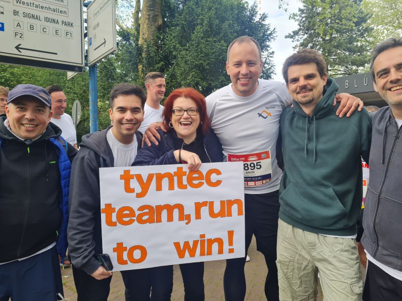 tyntec on LinkedIn: #tyntec #b2run #teamtyntec #dortmund tyntec on LinkedIn: #tyntec #b2run #teamtyntec #dortmund