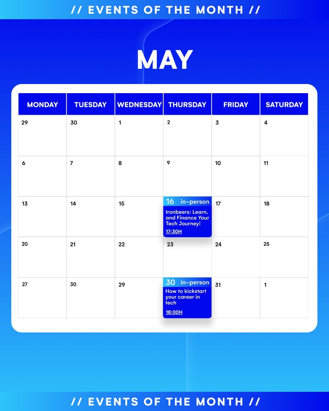 Ironhack Netherlands on LinkedIn: #ironhack #amsterdam #rotterdam #events Ironhack Netherlands on LinkedIn: #ironhack #amsterdam #rotterdam #events