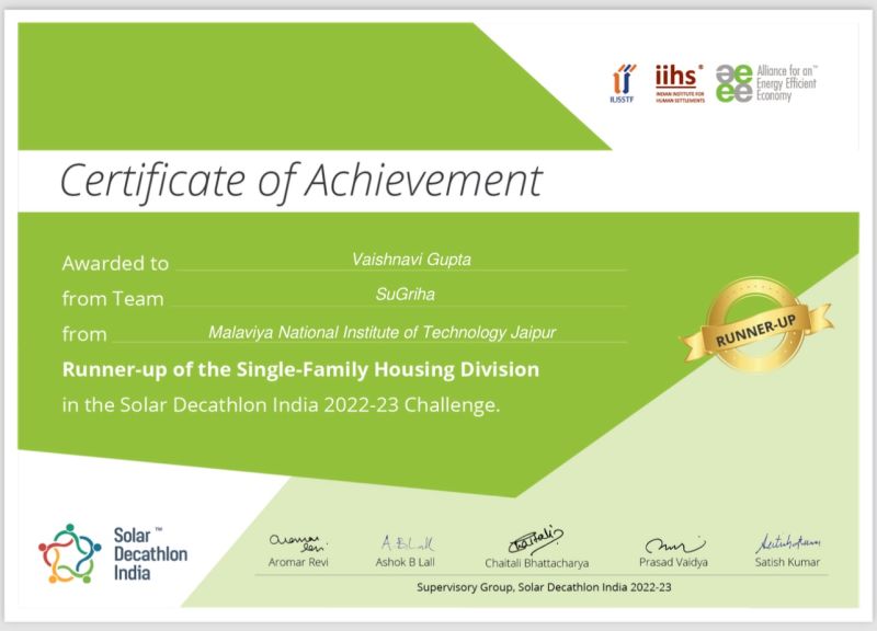 Vaishnavi Gupta on LinkedIn: Grateful and honored to have won Solar ... Vaishnavi Gupta on LinkedIn: Grateful and honored to have won Solar ...