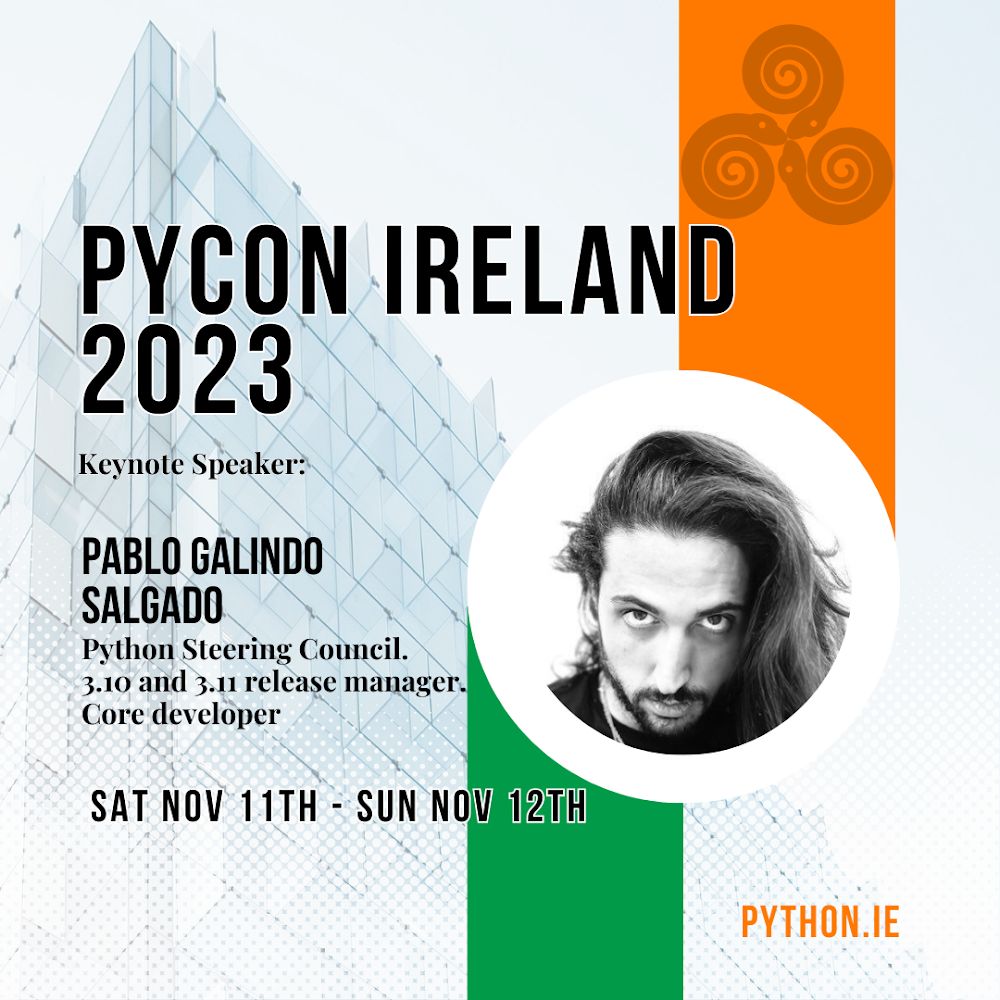 Python Ireland on LinkedIn: #pyconie #python #pycon Python Ireland on LinkedIn: #pyconie #python #pycon