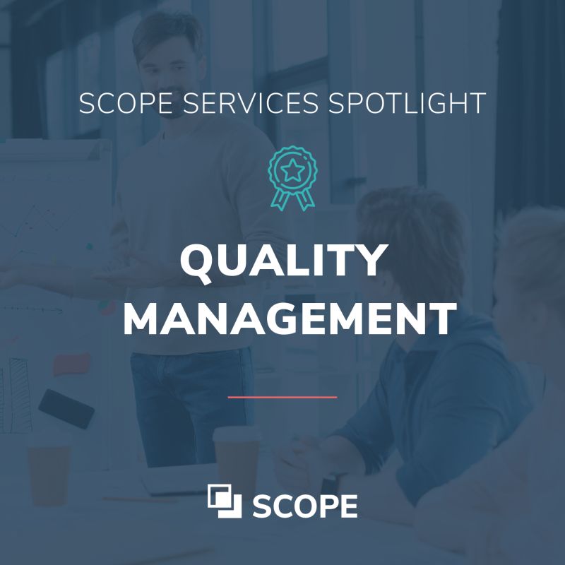 SCOPE International on LinkedIn: Quality Management SCOPE International on LinkedIn: Quality Management