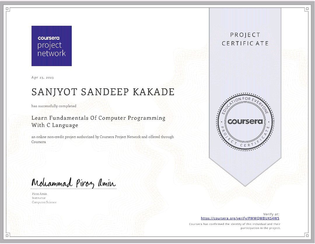 Sanjyot Kakade on LinkedIn: #c Sanjyot Kakade on LinkedIn: #c