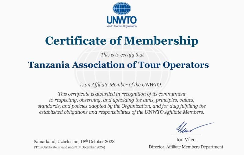 TATO-Tanzania Association of Tour Operators on LinkedIn: #globalleaders ... TATO-Tanzania Association of Tour Operators on LinkedIn: #globalleaders ...