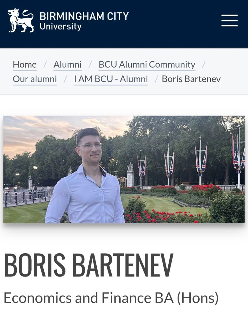 Boris Bartenev on LinkedIn: #iambcu Boris Bartenev on LinkedIn: #iambcu