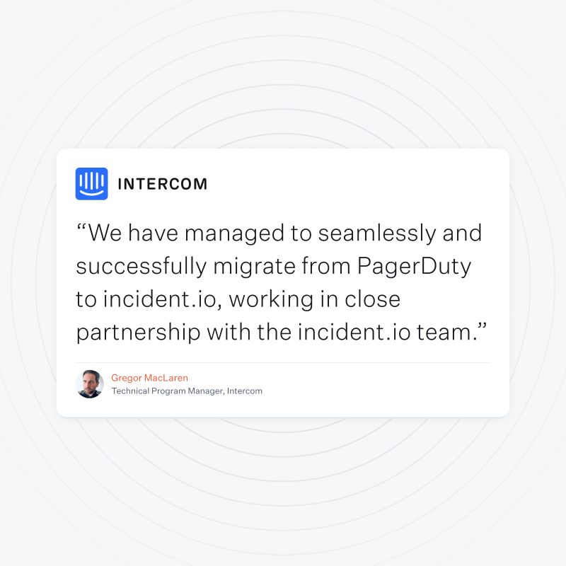 incident.io on LinkedIn: We've made migrating to On-call a breeze 💪 So ... incident.io on LinkedIn: We've made migrating to On-call a breeze 💪 So ...