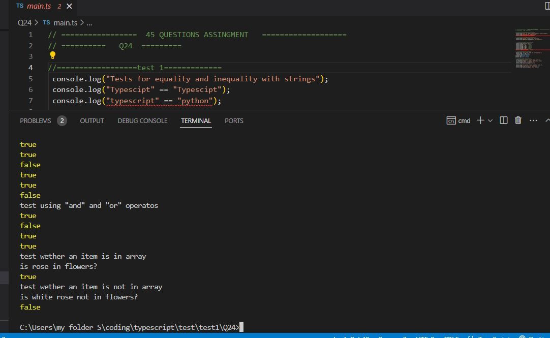 TypeScript Project: 45 Questions Exercise #24 | Saba Khan posted on the ... TypeScript Project: 45 Questions Exercise #24 | Saba Khan posted on the ...