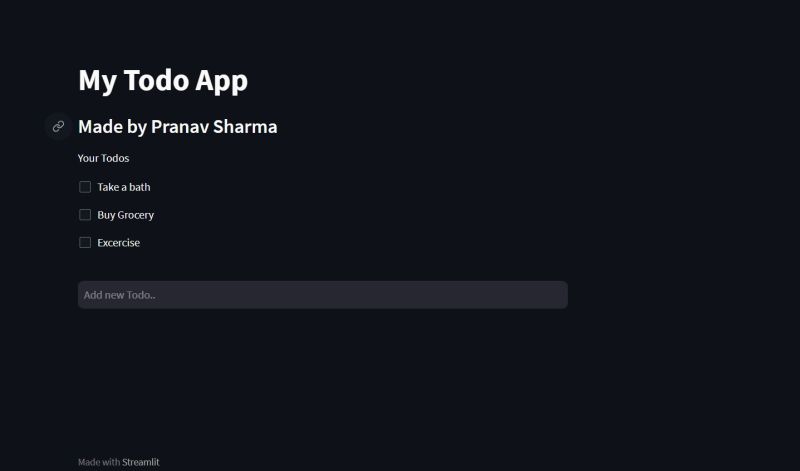 Pranav Sharma on LinkedIn: Made a Todo Web App using Python and it's ... Pranav Sharma on LinkedIn: Made a Todo Web App using Python and it's ...