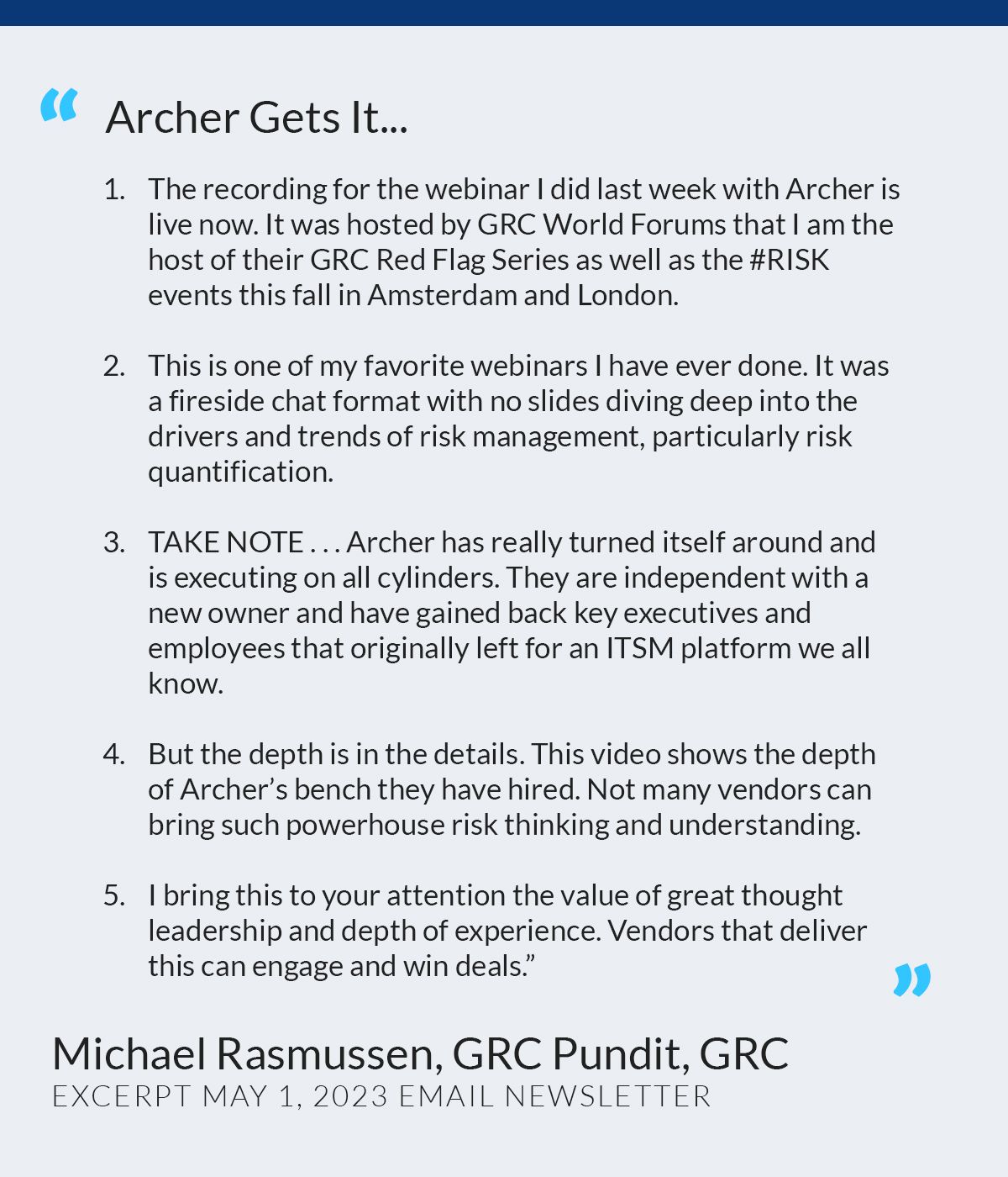 Archer Integrated Risk Management on LinkedIn: #grc #riskmanagement # ... Archer Integrated Risk Management on LinkedIn: #grc #riskmanagement # ...