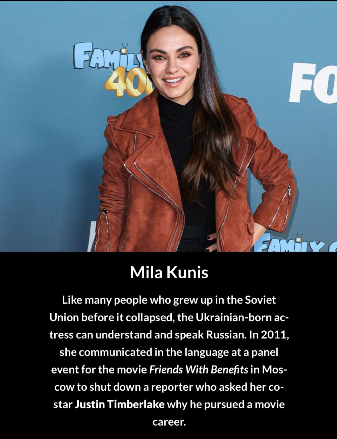 The Russian Language Tuition on LinkedIn: Did you know Mila Kunis ... The Russian Language Tuition on LinkedIn: Did you know Mila Kunis ...