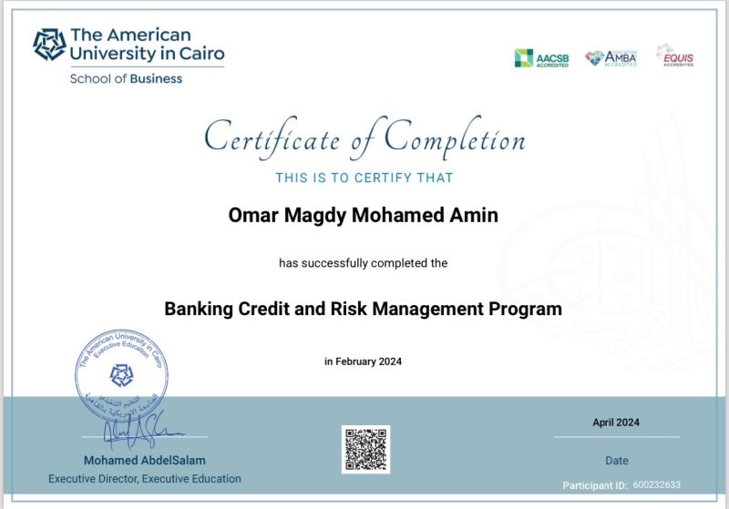 Omar Amin , L.L.M , Corporate Credit Certified on LinkedIn: After a ... Omar Amin , L.L.M , Corporate Credit Certified on LinkedIn: After a ...
