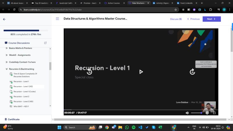 Aman yadav on LinkedIn: #lovebabbar #dsa #recursion #problemsolving # ... Aman yadav on LinkedIn: #lovebabbar #dsa #recursion #problemsolving # ...