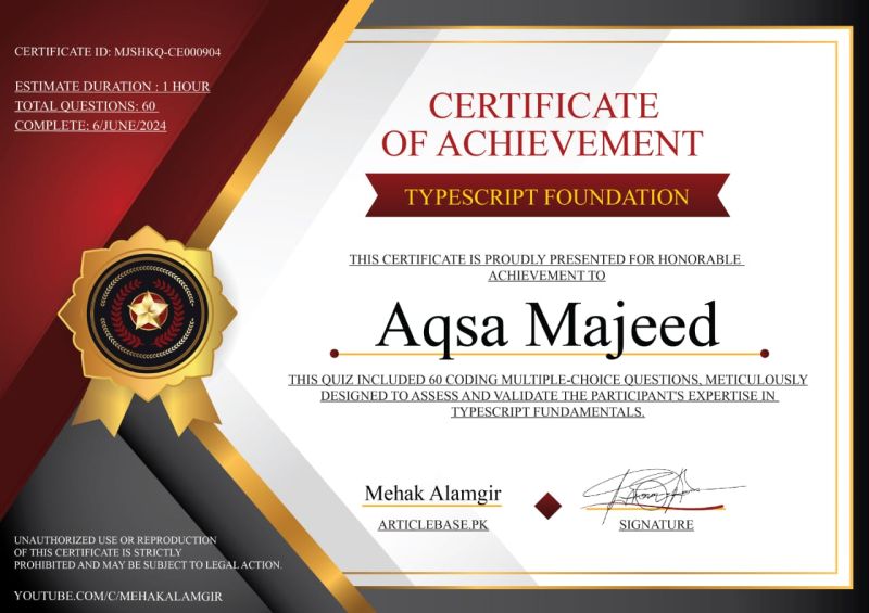 Aqsa Majeed on LinkedIn: #typescripit | 17 comments Aqsa Majeed on LinkedIn: #typescripit | 17 comments