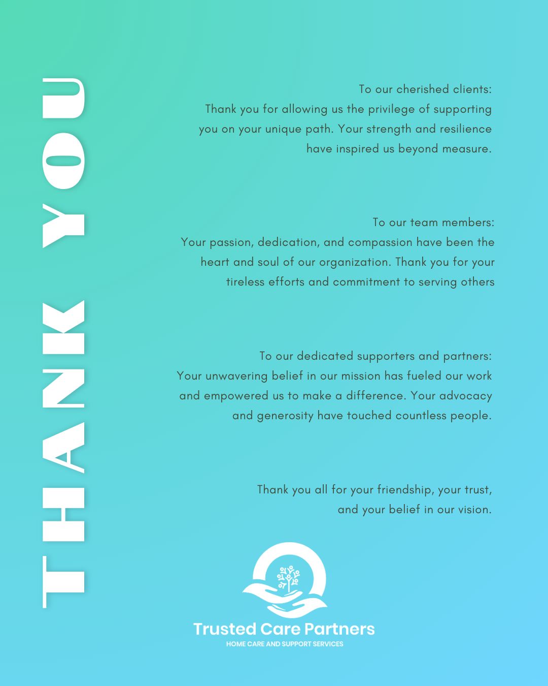 Trusted Care Partners on LinkedIn: #thankyou #trustedcarepartners #ndis ... Trusted Care Partners on LinkedIn: #thankyou #trustedcarepartners #ndis ...