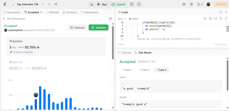 Rohit Makani on LinkedIn: #codingchallenge #javaprogramming #algorithm ... Rohit Makani on LinkedIn: #codingchallenge #javaprogramming #algorithm ...