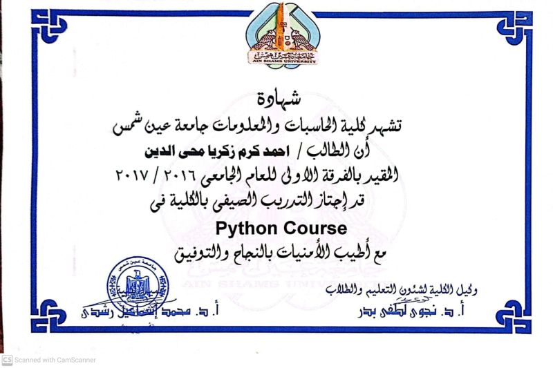 Ahmed Mohy El-Din on LinkedIn: #pythonprogramminglanguage Ahmed Mohy El-Din on LinkedIn: #pythonprogramminglanguage