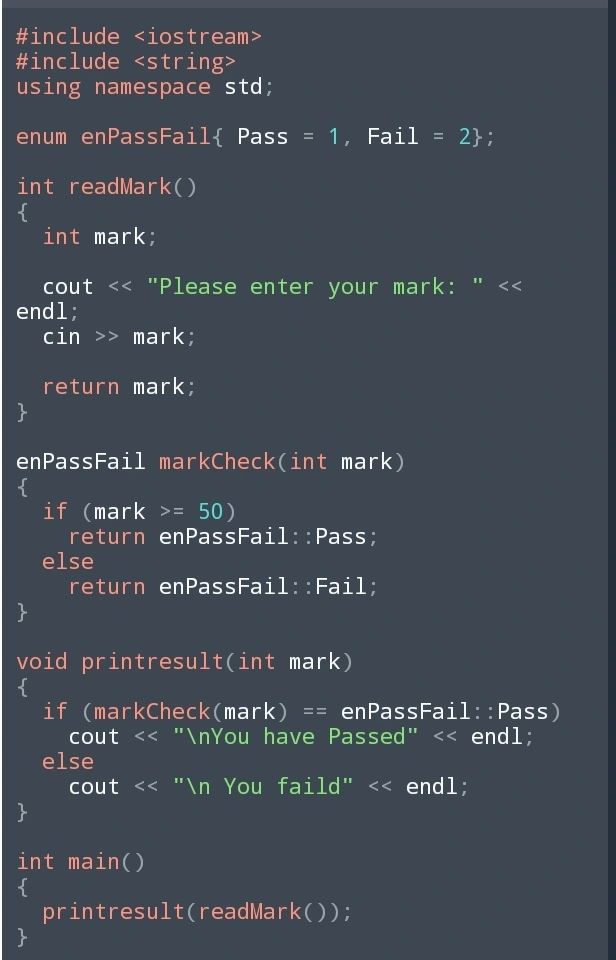 Ahmed Gidado on LinkedIn: #cplusplus #enums #programming # ... Ahmed Gidado on LinkedIn: #cplusplus #enums #programming # ...