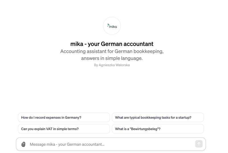 mika AI on LinkedIn: #chatgpt #accounting #gpt #artificialintelligence ... mika AI on LinkedIn: #chatgpt #accounting #gpt #artificialintelligence ...