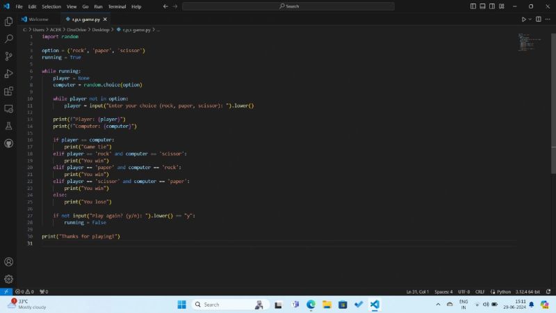 Nandini Chaturvedi on LinkedIn: #python #coding #project Nandini Chaturvedi on LinkedIn: #python #coding #project