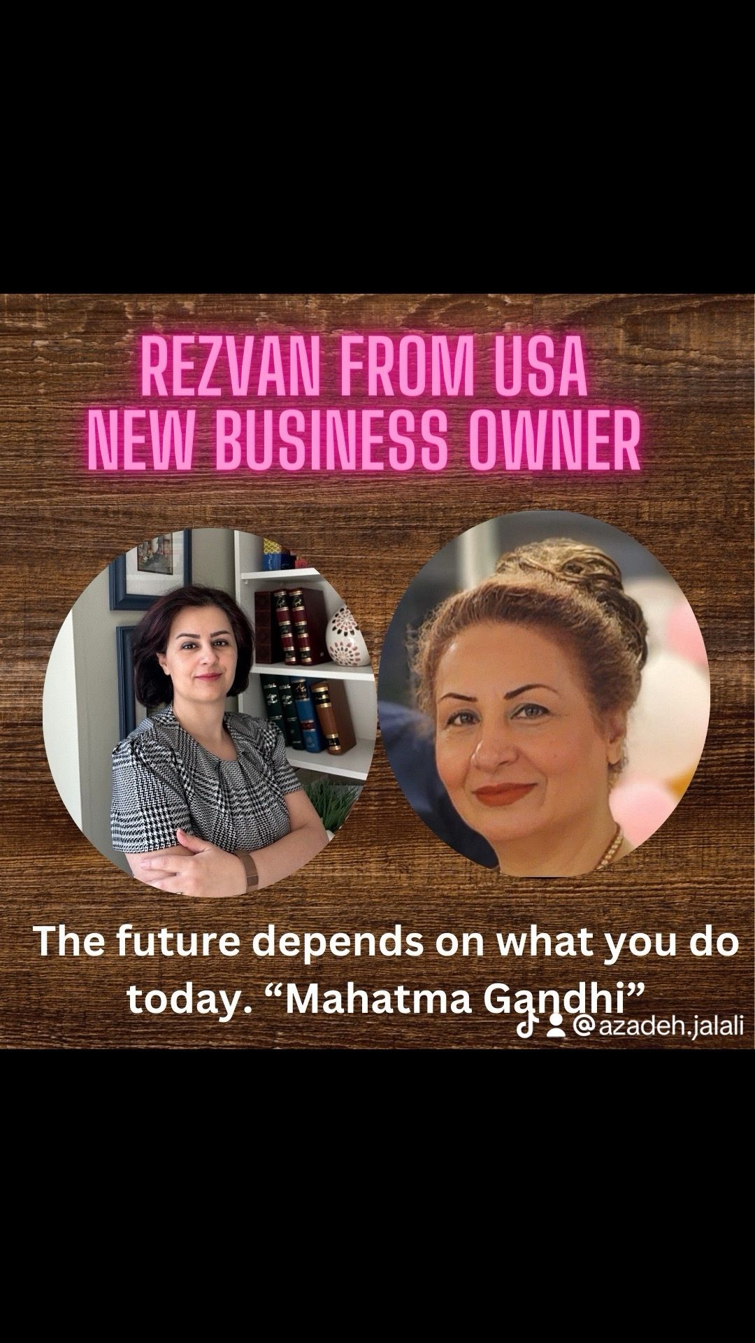 Azadeh Jalali on LinkedIn: خوشحالم رضوان جان که برای شروع بیزینست من رو ... Azadeh Jalali on LinkedIn: خوشحالم رضوان جان که برای شروع بیزینست من رو ...