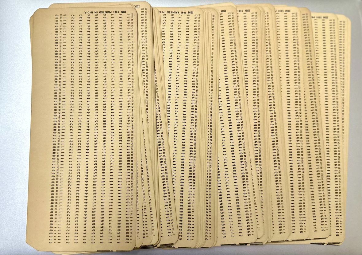Nimish Jindal on LinkedIn: I stumbled upon my father’s old IBM Punch ... Nimish Jindal on LinkedIn: I stumbled upon my father’s old IBM Punch ...