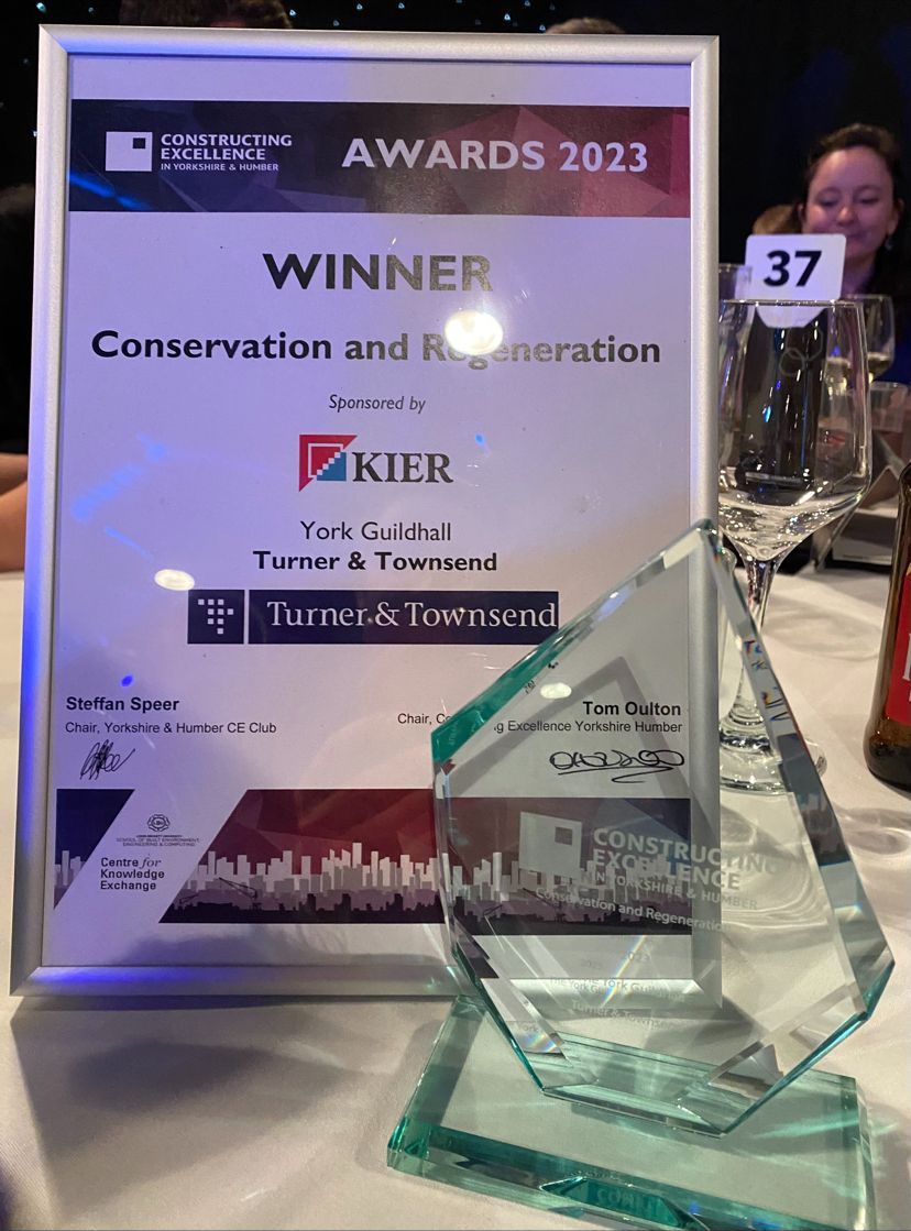 Neil Hooton on LinkedIn: York Guildhall win at the constructing ... Neil Hooton on LinkedIn: York Guildhall win at the constructing ...