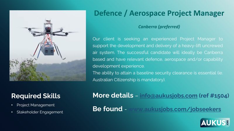 AUKUS Jobs on LinkedIn: #aukus #defenceindustry #veteranjobs #aukusjobs AUKUS Jobs on LinkedIn: #aukus #defenceindustry #veteranjobs #aukusjobs