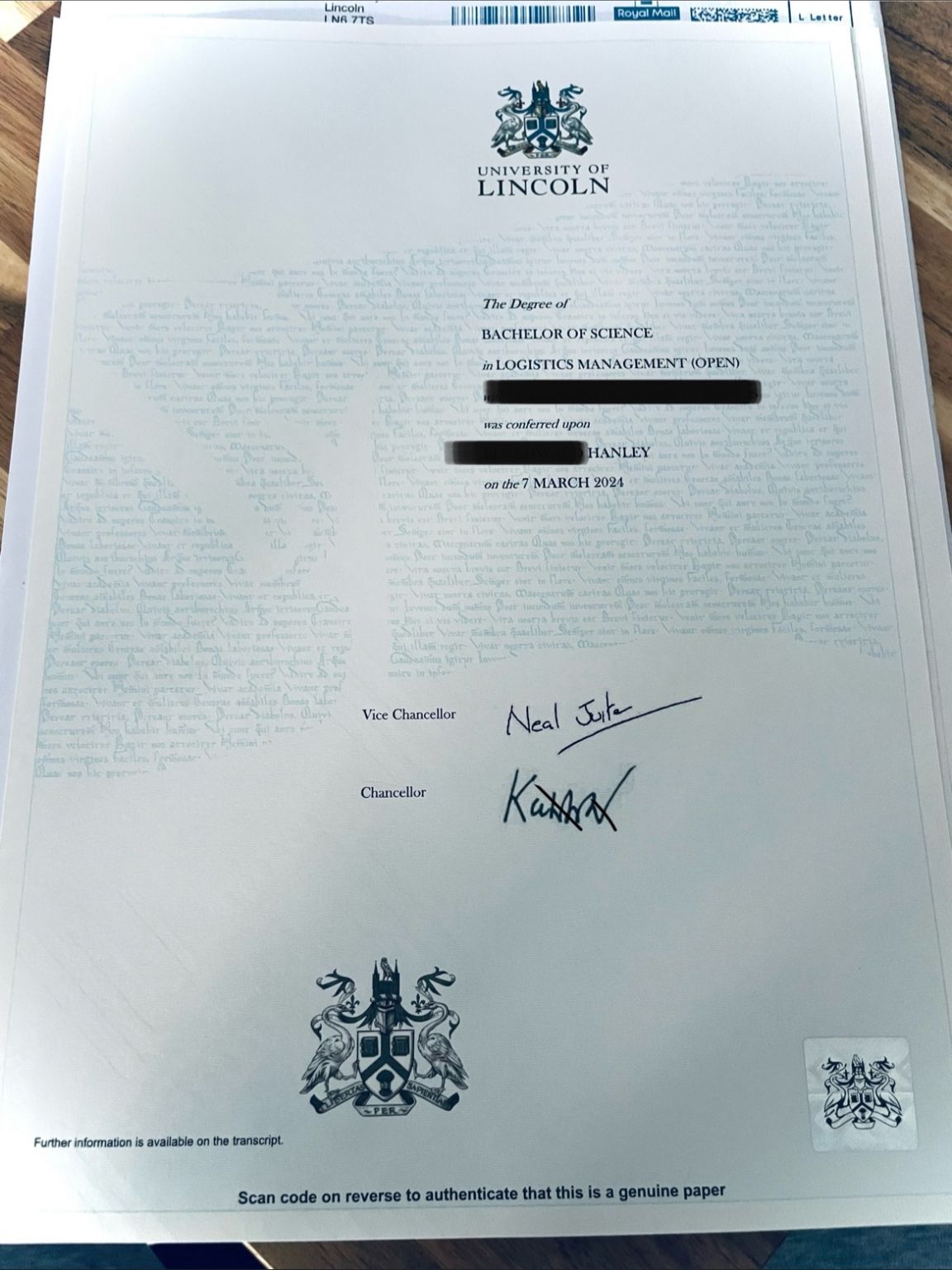 Lee Hanley BSc (Hons), CMgr, MCMI on LinkedIn: Its finally arrived and ... Lee Hanley BSc (Hons), CMgr, MCMI on LinkedIn: Its finally arrived and ...