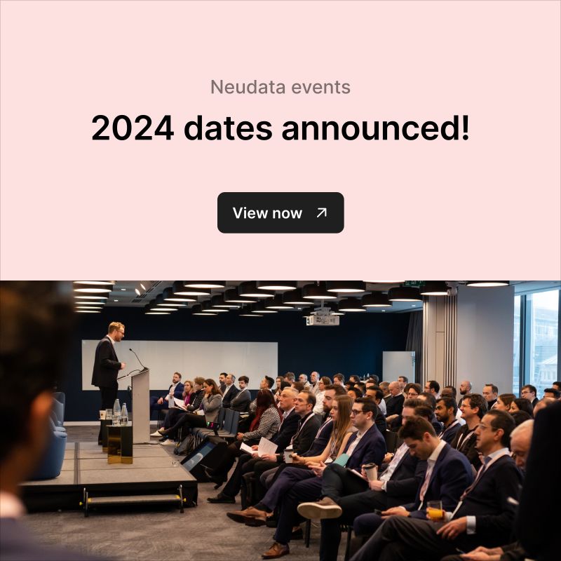 Neudata on LinkedIn: Events | Neudata Neudata on LinkedIn: Events | Neudata