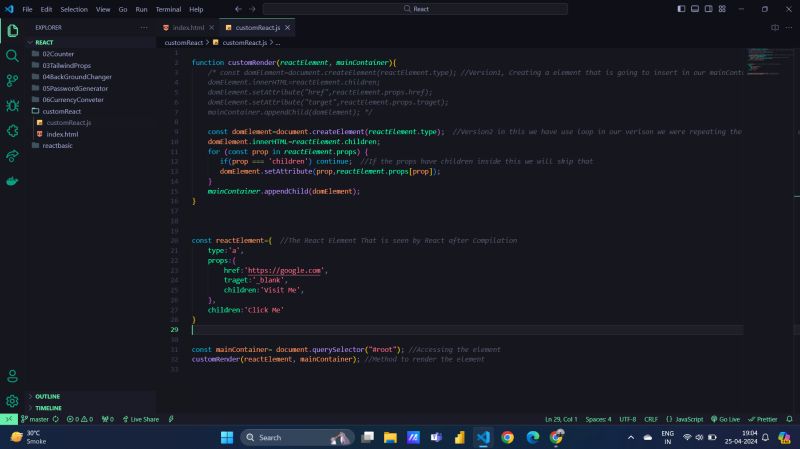Bishal Saini on LinkedIn: #reactjs #javascript #customrendering # ... Bishal Saini on LinkedIn: #reactjs #javascript #customrendering # ...